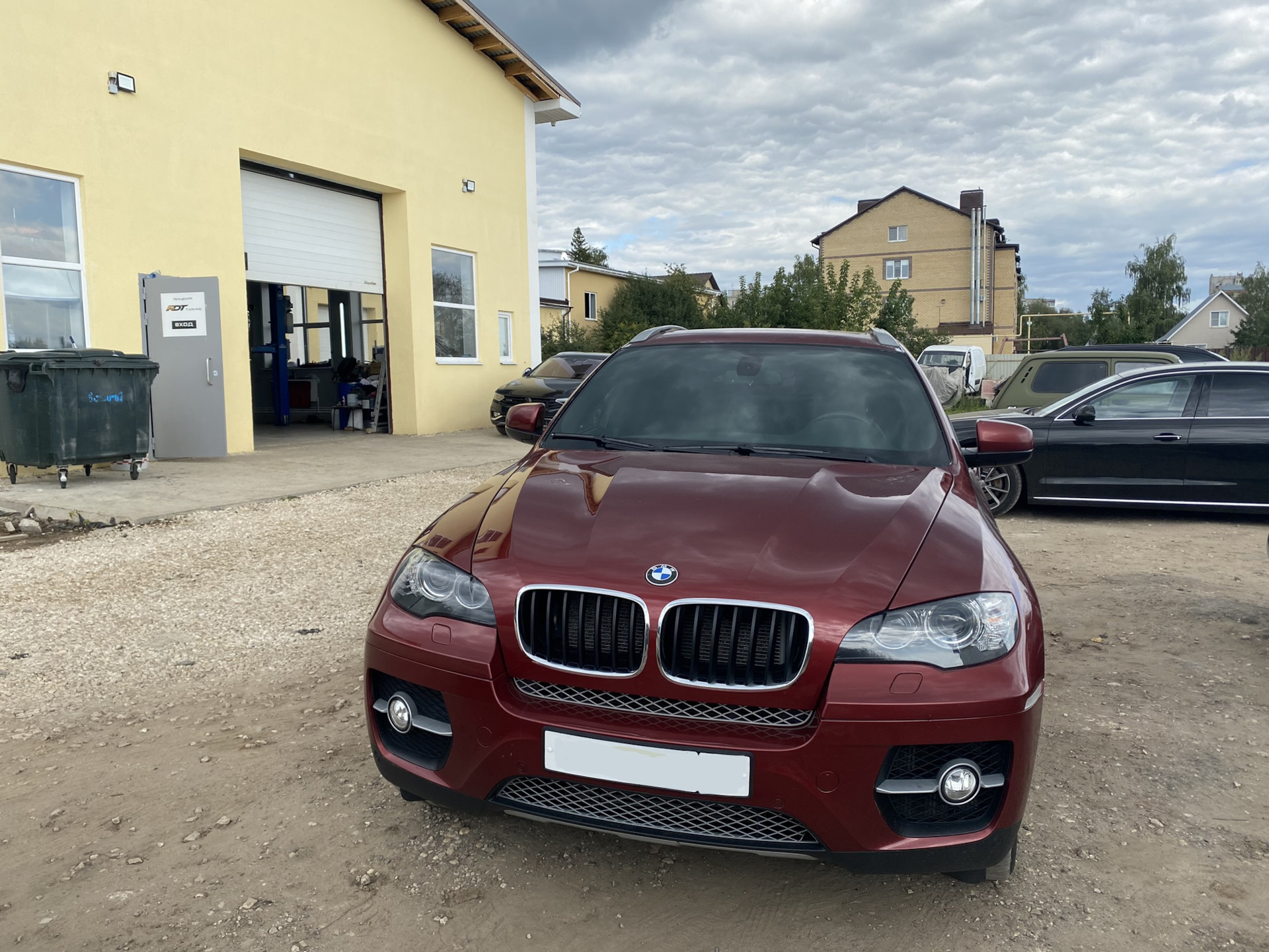 Атермальная пленка Stablepro, зеленый оттенок — BMW X6 (E71/E72), 3,5 л ...
