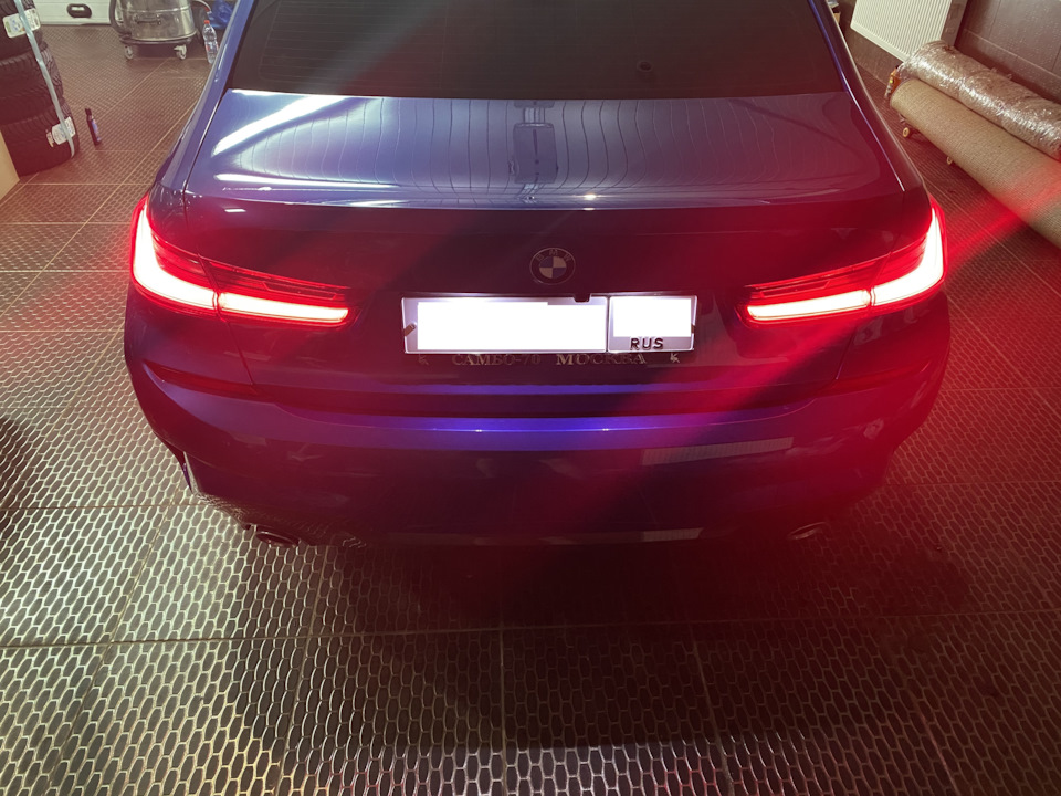 Первые три этапа преображения — BMW 3 series (G20), 2 л, 2020 года ...