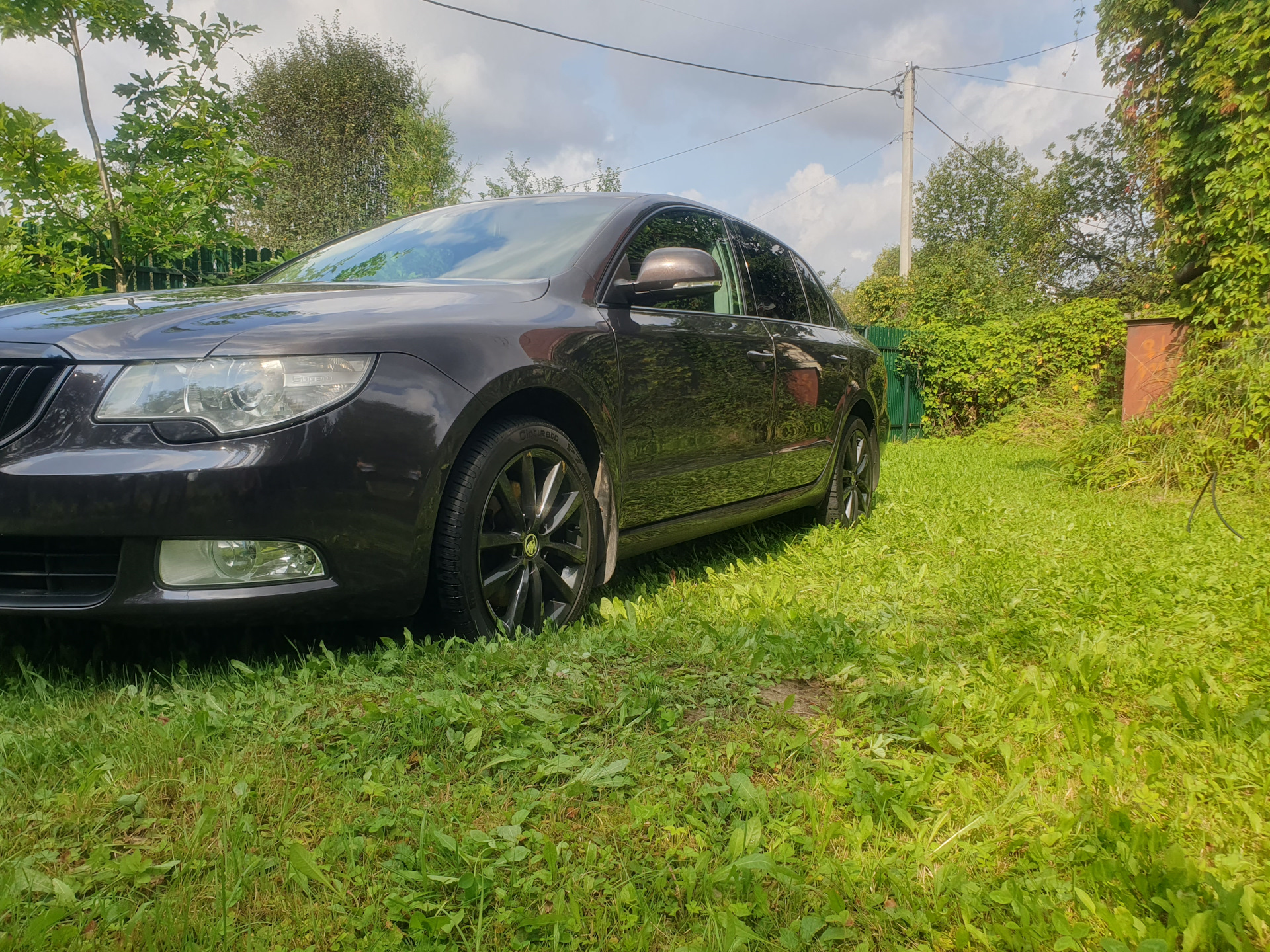 Холодный воздух по всей пассажирской стороне — Skoda Superb Mk2, 1,8 л ...