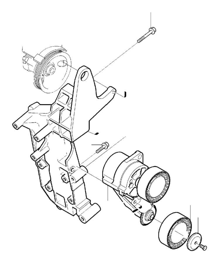 30637962 Ролик обводной приводного ремня CITROEN C-CROSSER/MMC ASX ...