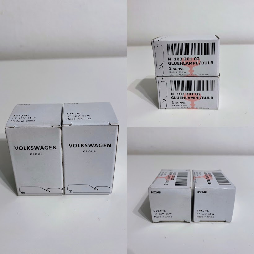 N10320102 Лампа накаливания галогенная (H7 12V 55W PX26d) VAG ...