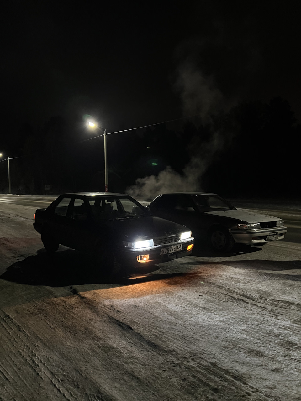 Встретились как-то две некрухи… — Toyota Sprinter (90), 1,5 л, 1989 ...