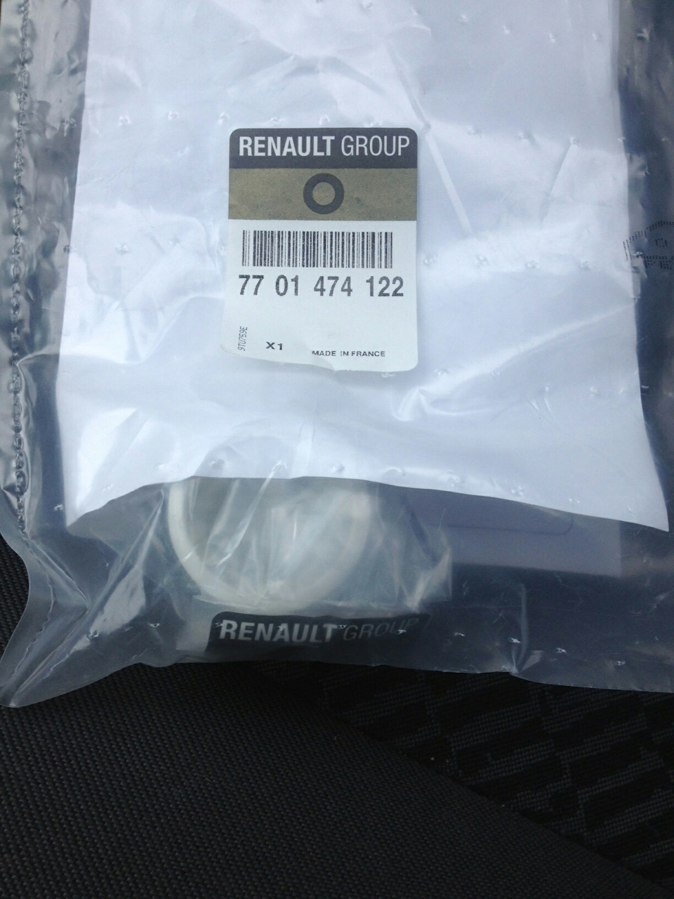 7701474122 Сальник кп (рез, мет пружина) RENAULT | Запчасти на DRIVE2