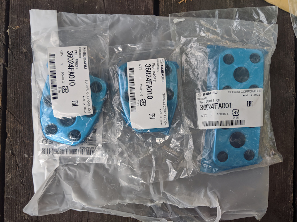 36024FA001 Металлическая накладка на педаль сцепления SUBARU | Запчасти ...