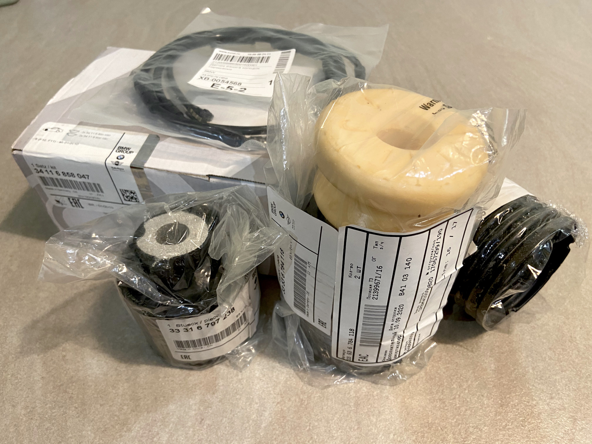 Мелкие запланированные работы по подвеске и тормозам. — BMW 5 series ...