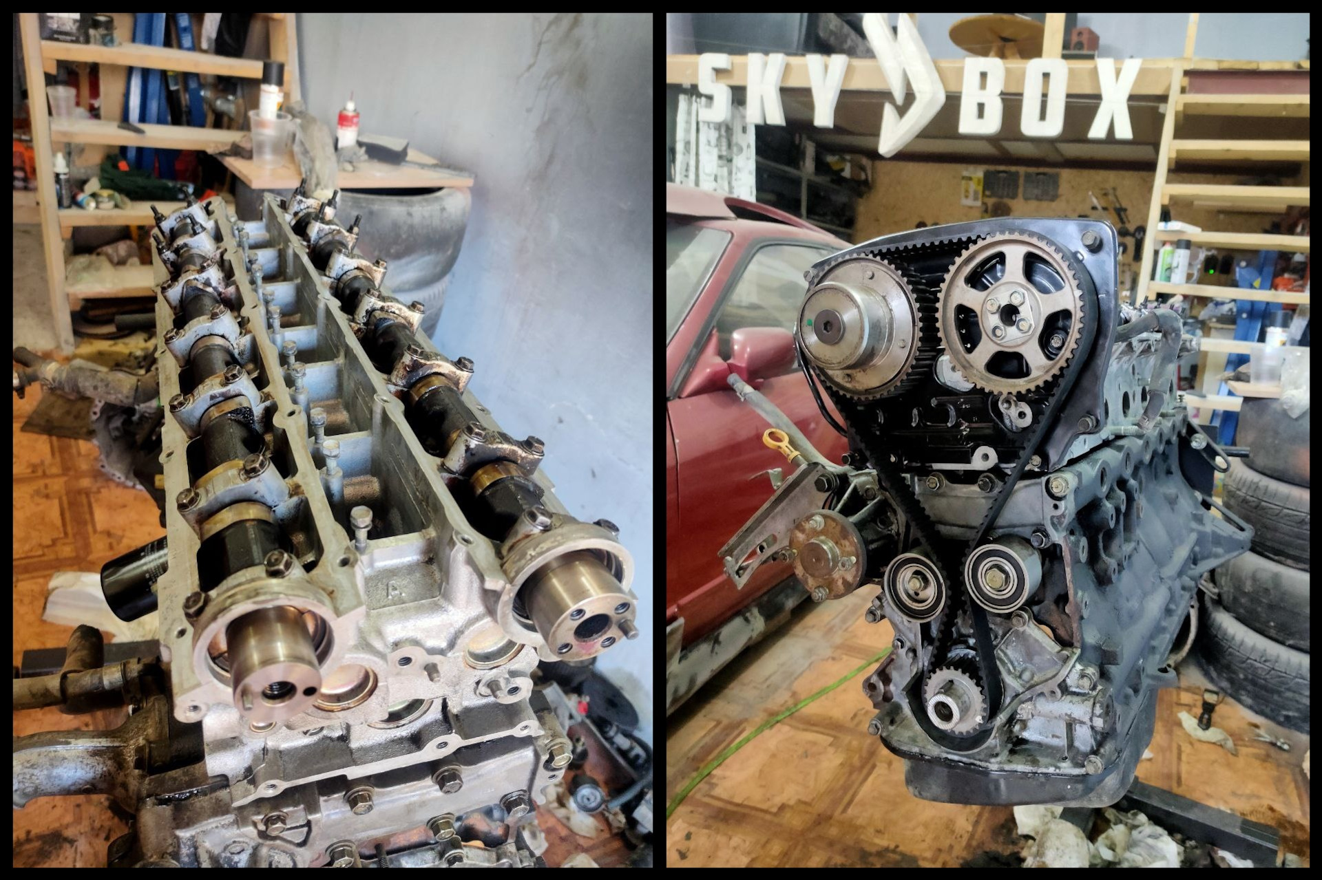 RB20DE NEO — сборка — Nissan Skyline (R32), 2,5 л, 1990 года | своими ...