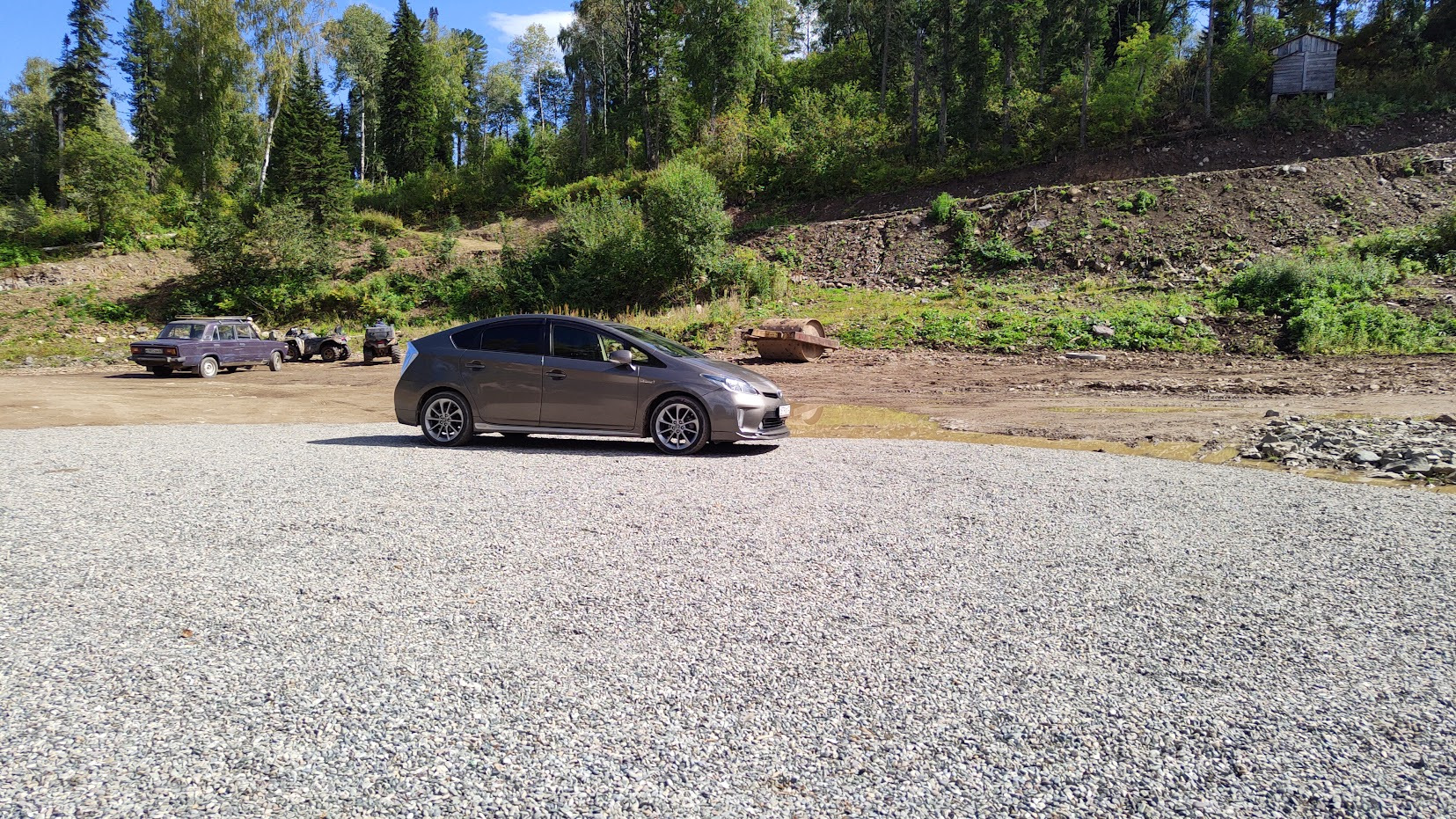 Чистка ЕГР, замена антифриза и т.д. — Toyota Prius (30), 1,8 л, 2013 ...