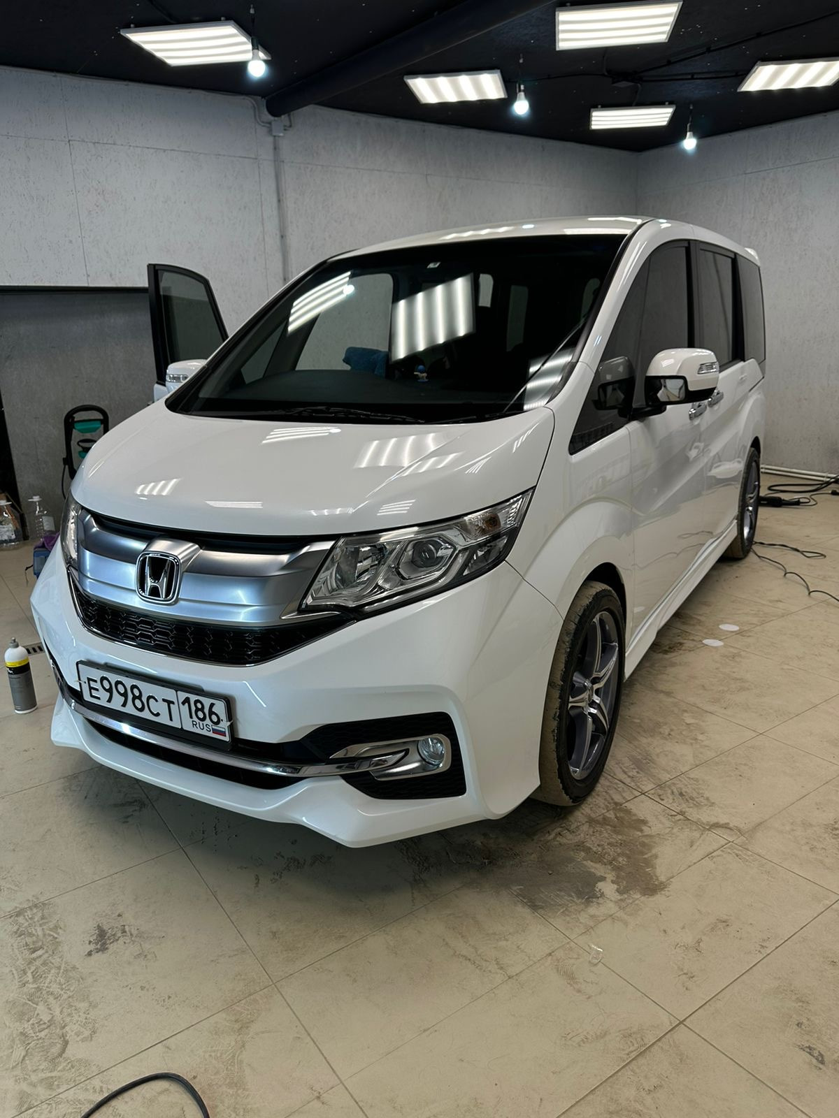 Легкая полировка — Honda Stepwgn (5G), 1,5 л, 2015 года | стайлинг | DRIVE2