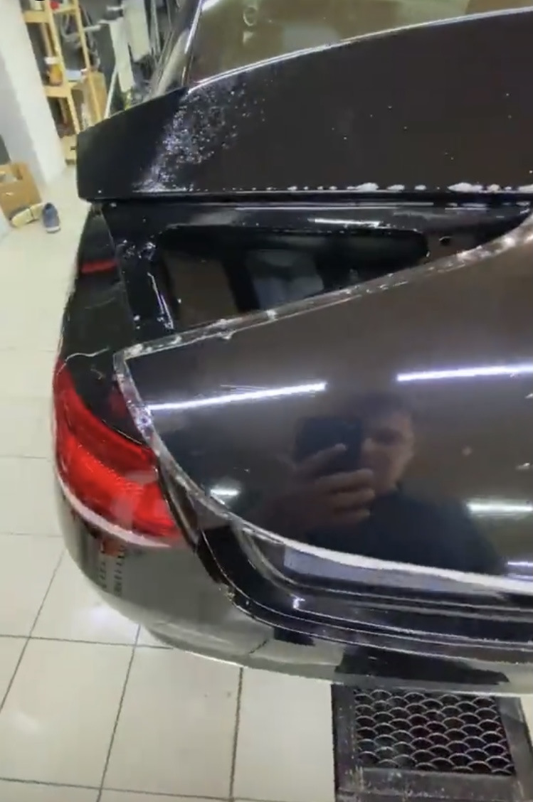 Полная оклейка пленкой Lumar — Mercedes-Benz CLS (C257), 3 л, 2020 года ...