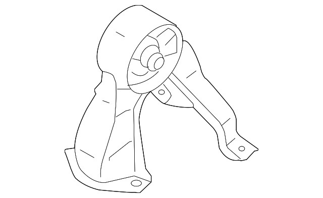 MN100335 Подушка двигателя, задняя Mitsubishi | Запчасти на DRIVE2