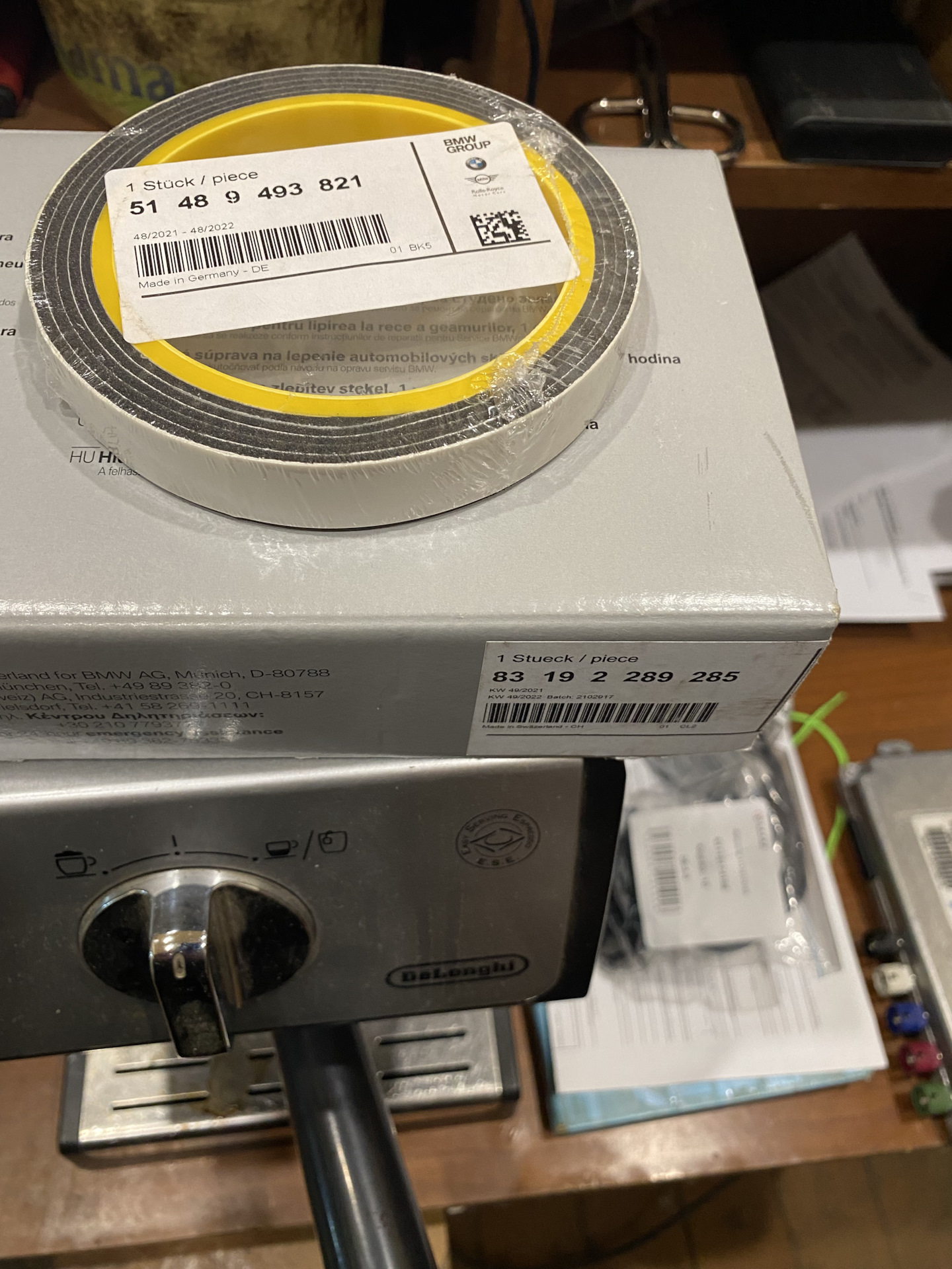 Замена лобового на атермальное — BMW 5 series (F10), 2 л, 2015 года ...