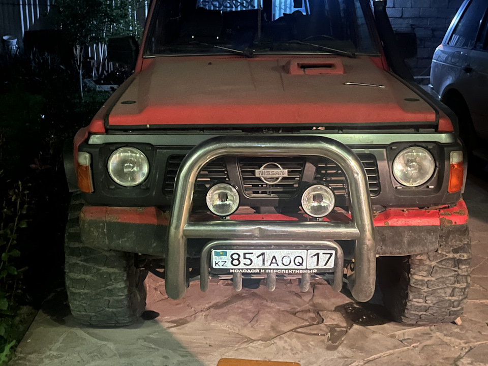 Дополнительное освещение и +1 к внешнему виду — Nissan Patrol (Y60), 3 ...