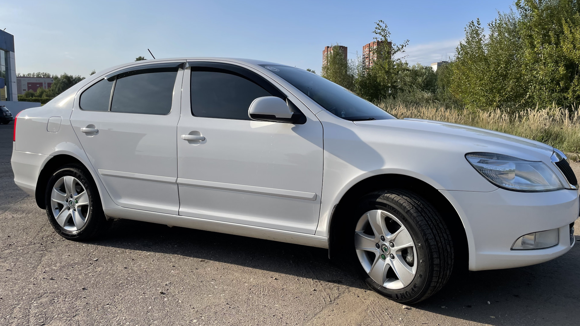 Skoda Octavia A5 Mk2 1.8 бензиновый 2012 | 1.8tsi white на DRIVE2