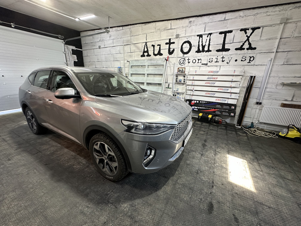 Затонировался. — Haval F7 (1G), 2 л, 2021 года | стайлинг | DRIVE2