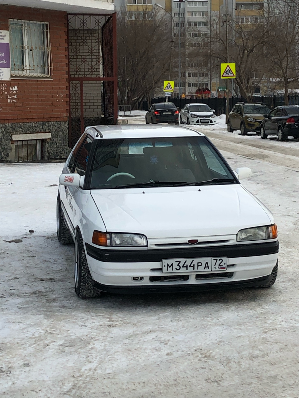 Проставки — Mazda Familia (BG), 1,6 л, 1992 года | стайлинг | DRIVE2