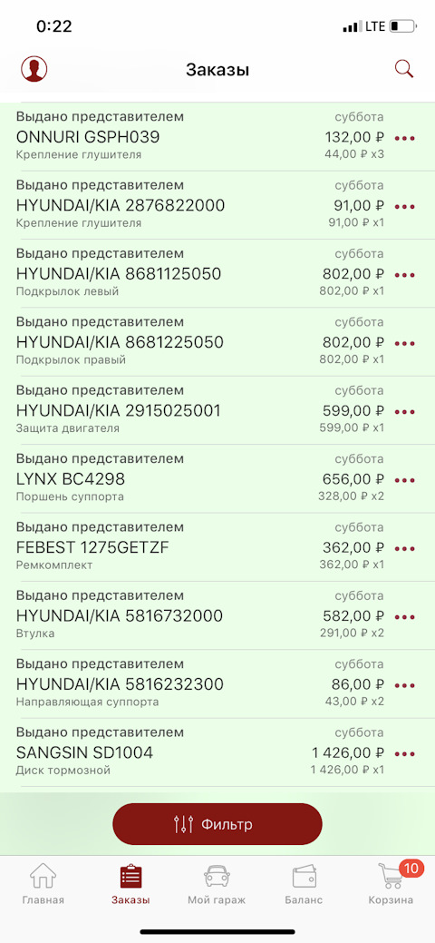 5816232300 Направляющая суппорта переднего тормоза KIA HYUNDAI ...