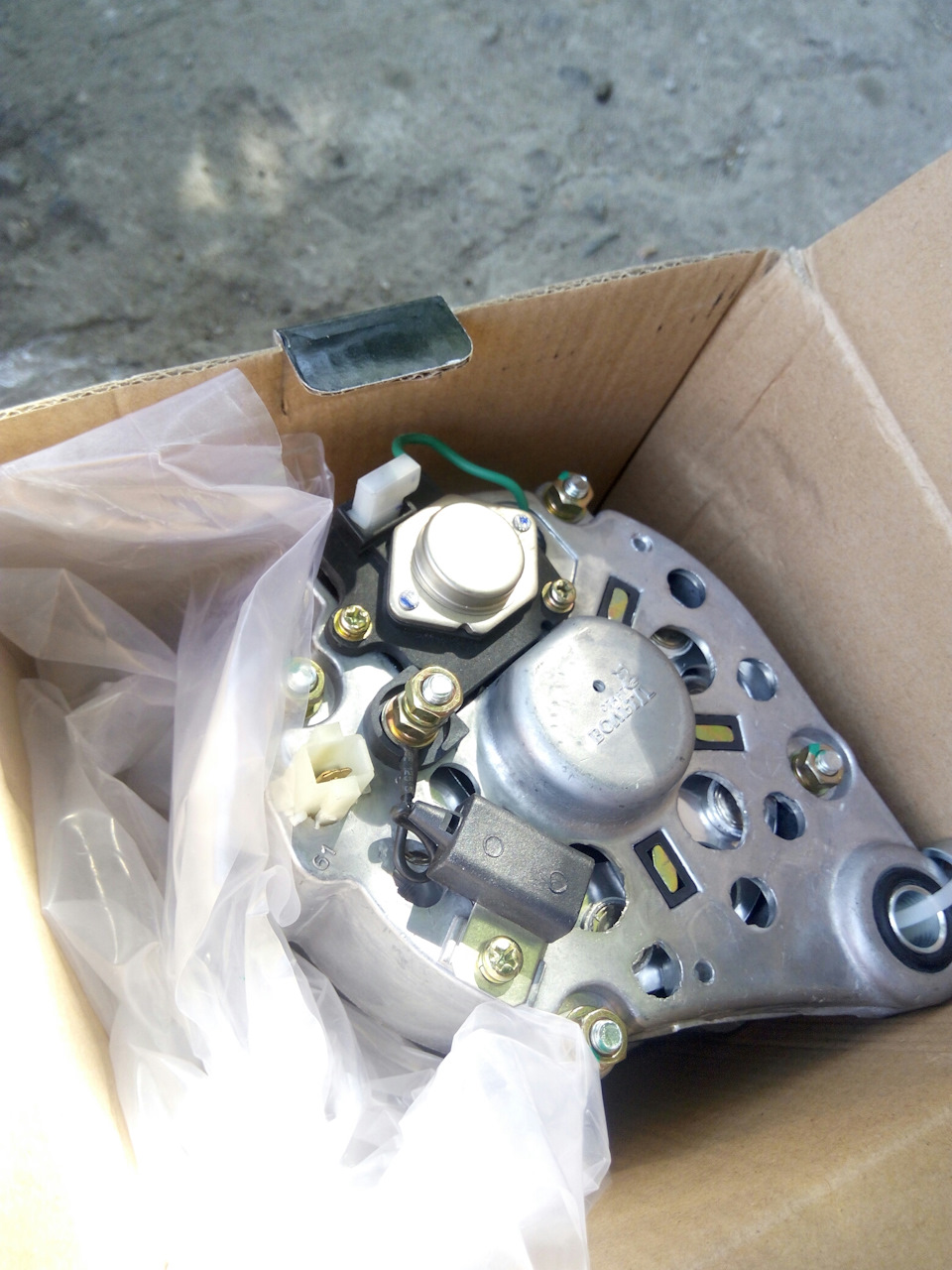 Новый геныч СтартВольт на 100А. — Lada 2107, 1,6 л, 1988 года ...