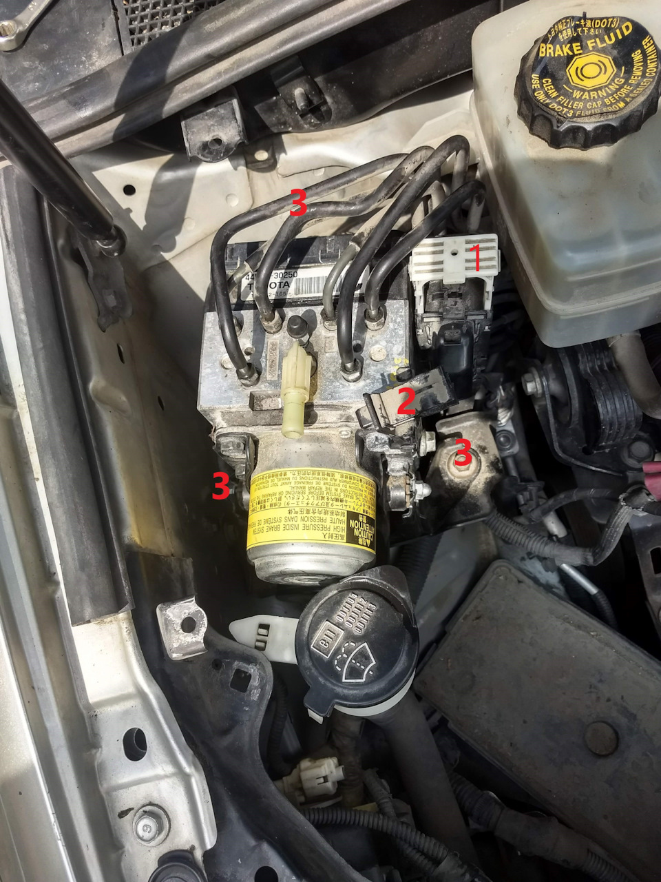 Замена ABS бюджетный вариант — Lexus RX 400h (2G), 3,3 л, 2006 года ...