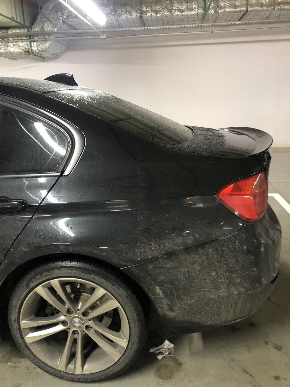 Спойлер — BMW 3 series (F30), 1,6 л, 2013 года | стайлинг | DRIVE2