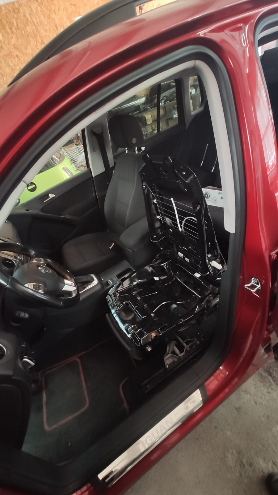 10. Электросидения и зеркала с памятью в тигуан — Volkswagen Tiguan (1G ...