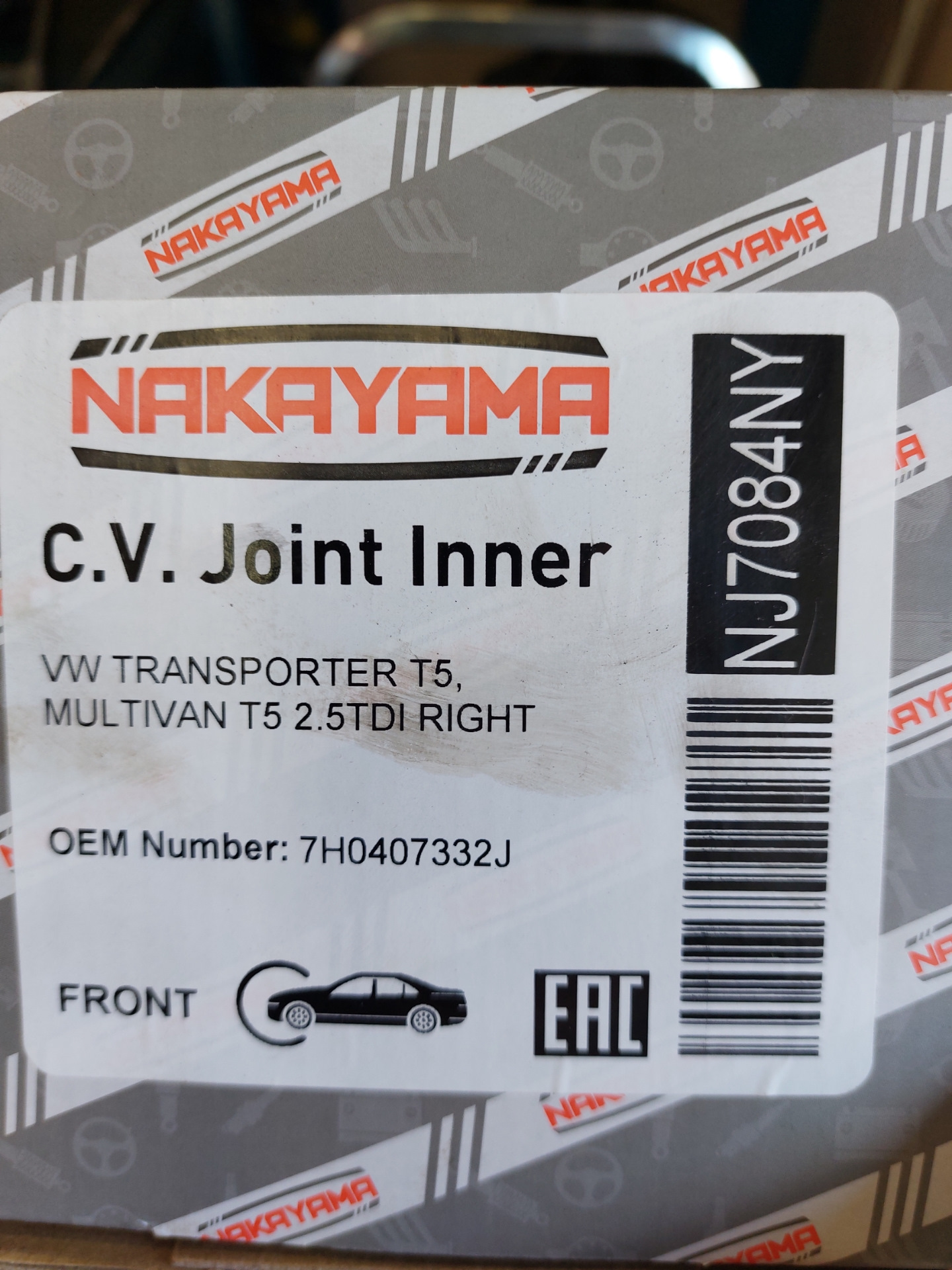 Замена внутреннего шруса и приводного вала — Volkswagen Transporter T5 ...