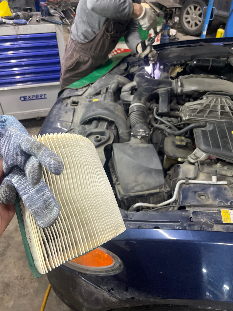 Очередное Т.О и мембрана — Jaguar XF (1G), 4,2 л, 2008 года | плановое ...