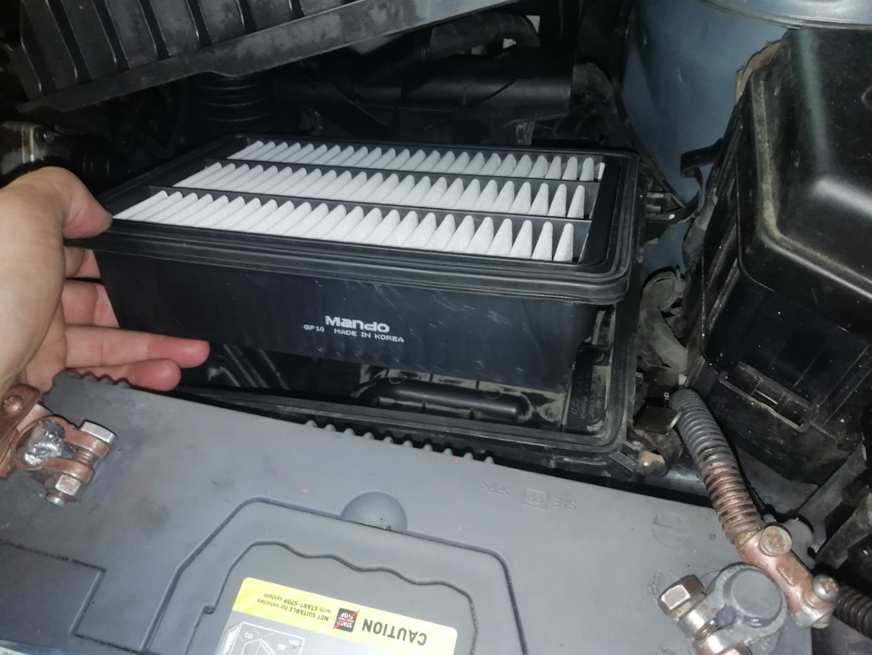 Устранение течи масла из под прокладок маслянного теплообменника и ...