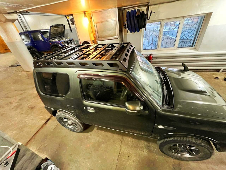 Установка багажника Prototip на Jimny 23 без рейлингов — Prototip.su на ...