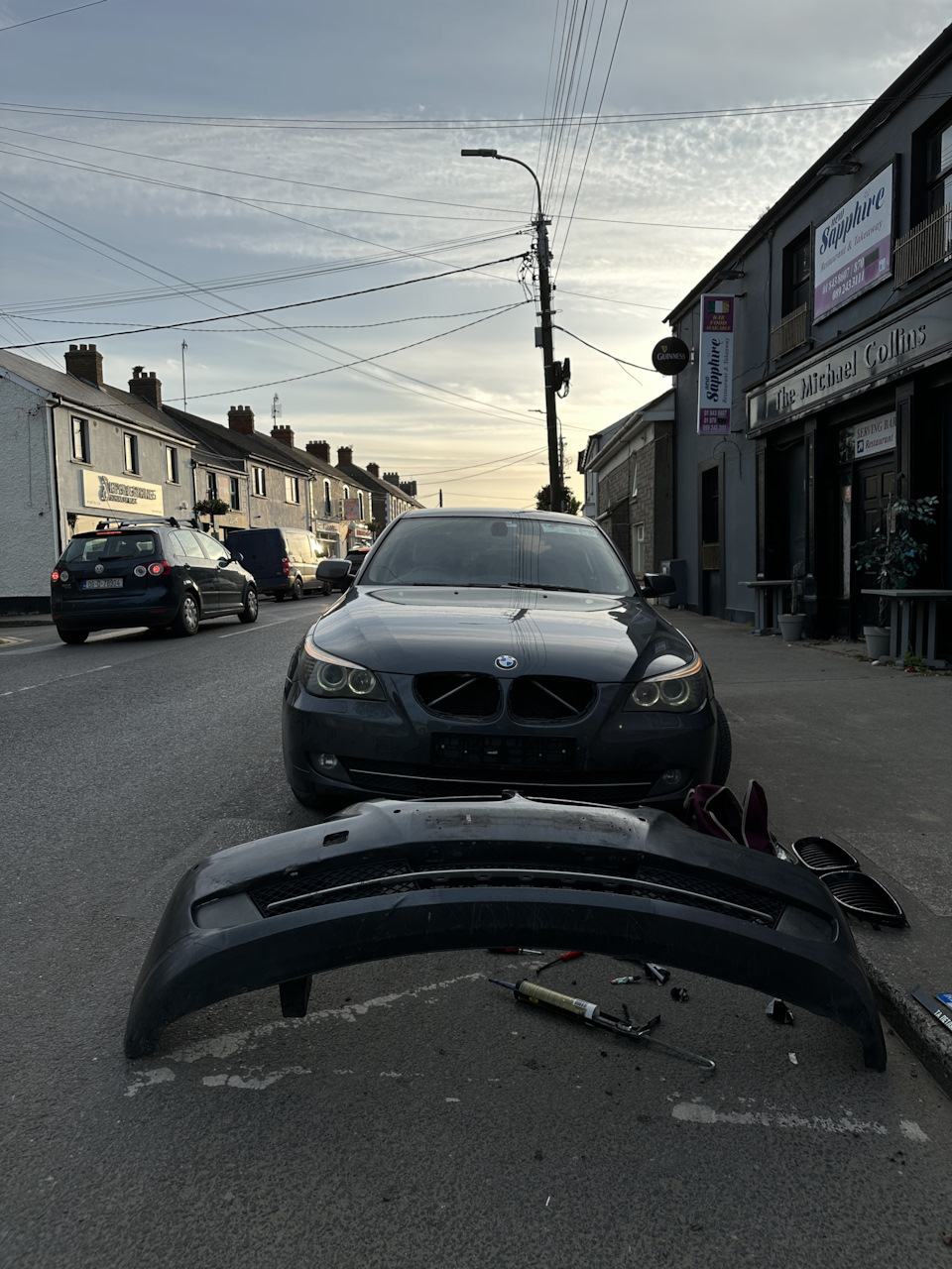Замена шкива коленвала — BMW 5 series (E60), 3 л, 2009 года | визит на ...