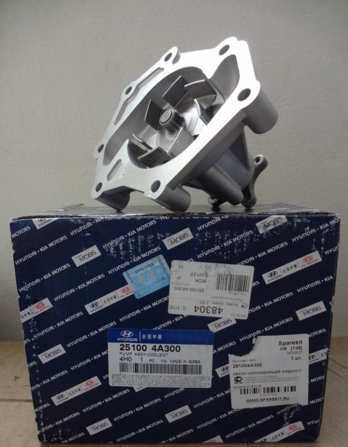 251004A300 НАСОС ОХЛАЖДАЮЩЕЙ ЖИДКОСТИ KIA HYUNDAI | Запчасти на DRIVE2