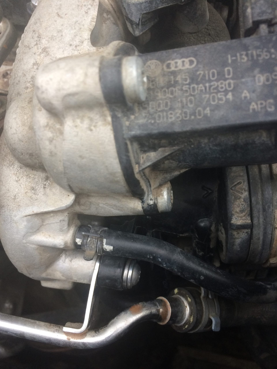 🛠 Устраняем запотевание турбины WHT001386 — Volkswagen Jetta VI, 1,4 л ...