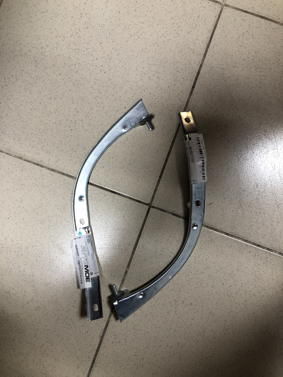 96507707 Кроштейн бампера заднего левый GM | Запчасти на DRIVE2