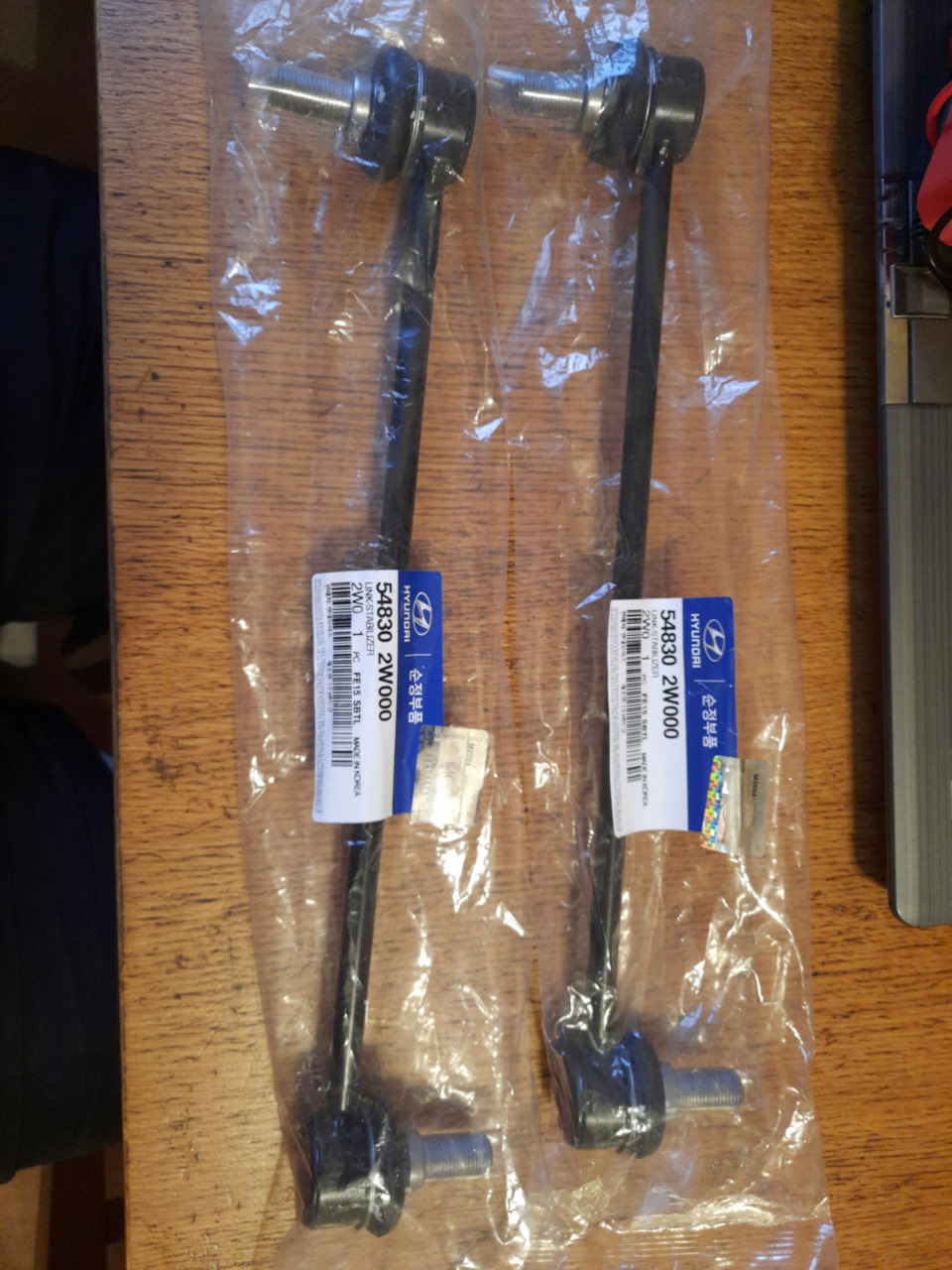 548302W000 Стойка стабилизатора KIA HYUNDAI | Запчасти на DRIVE2