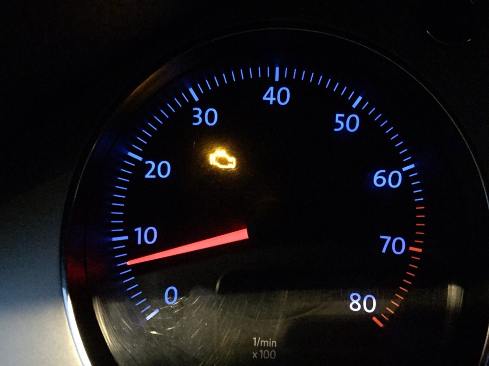 Загорелся "Check engine" — Volkswagen Passat B6, 1,8 л, 2008 года ...