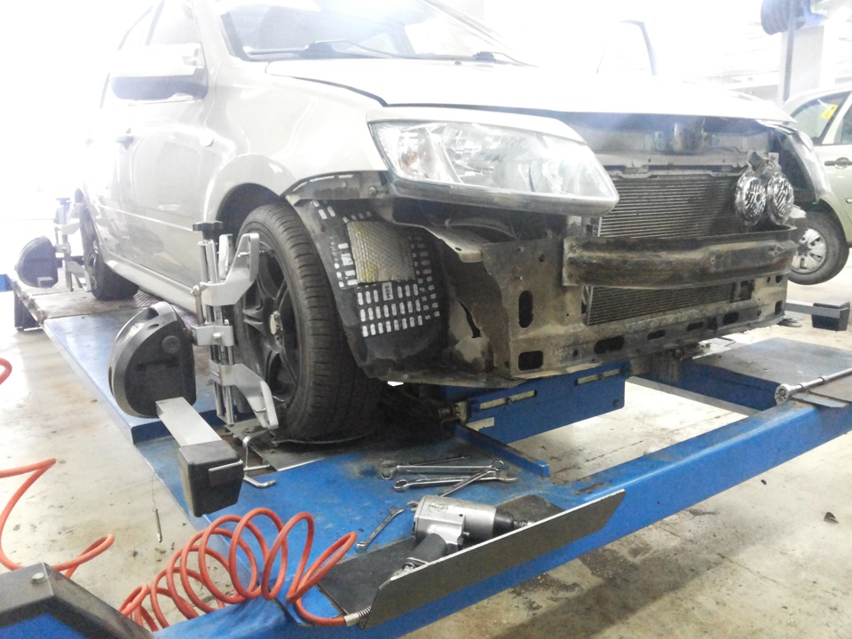 стойки SS 20 — Lada Granta, 1,6 л, 2012 года | тюнинг | DRIVE2