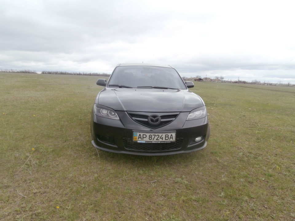 Решетка от спорт бампера! — Mazda 3 (1G) BK, 2 л, 2007 года ...