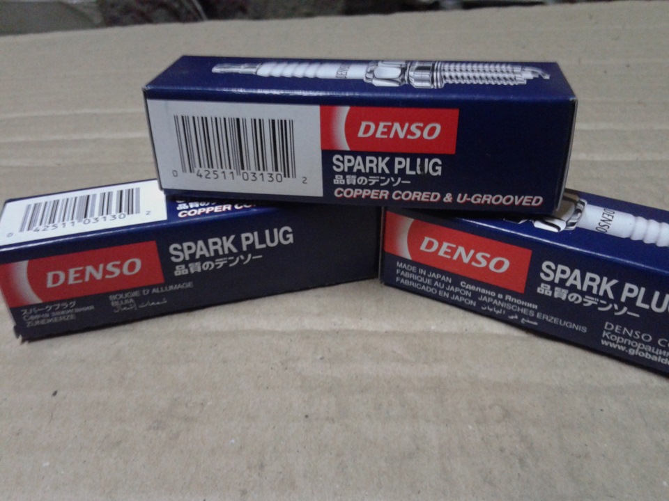 Denso свечи — Mazda Demio (1G), 1,3 л, 2000 года | расходники | DRIVE2