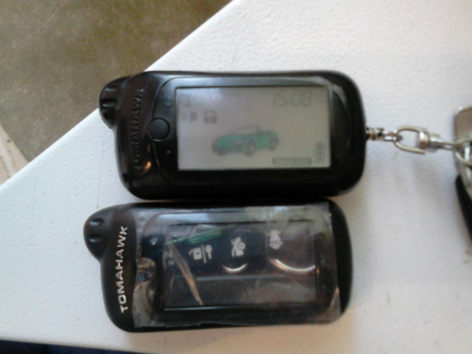 tomahawk z5 Новый корпус брелка и экран — Lada 2114, 1,6 л, 2011 года ...