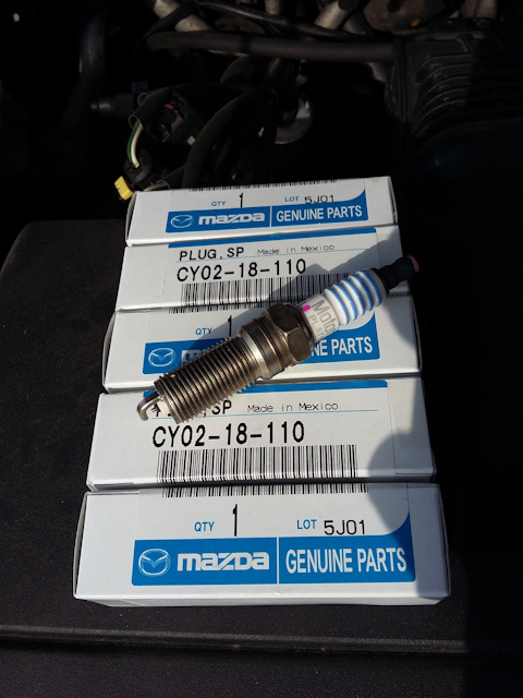 CY0218110 Свеча зажигания Mazda | Запчасти на DRIVE2