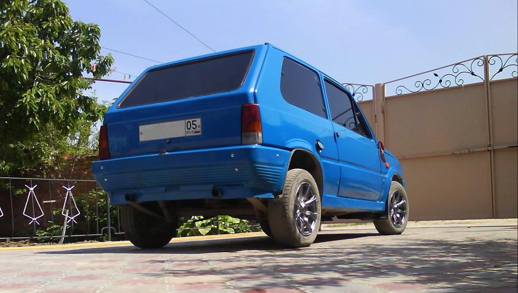 Большая история маленькой машинки в картинках — FIAT Panda (1G), 0,9 л ...