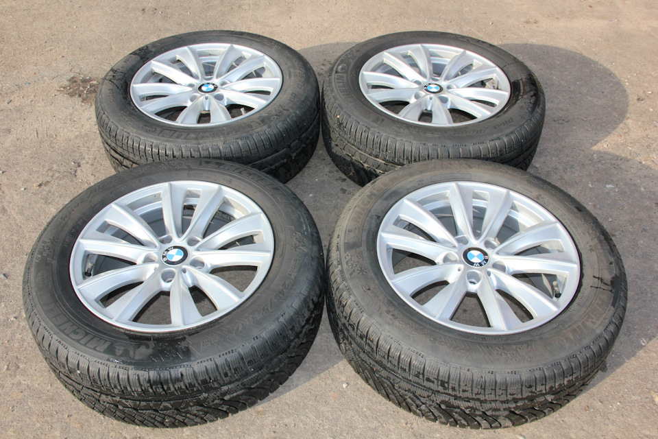 Зима в продаже. Шины+Диски. — BMW X3 (E83), 3 л., 2008 года | шины | DRIVE2