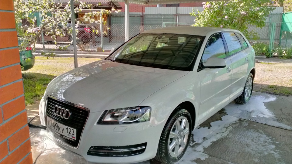 Парковка дворников — сервисное положение — Audi A3 (8P), 1,2 л, 2013 ...