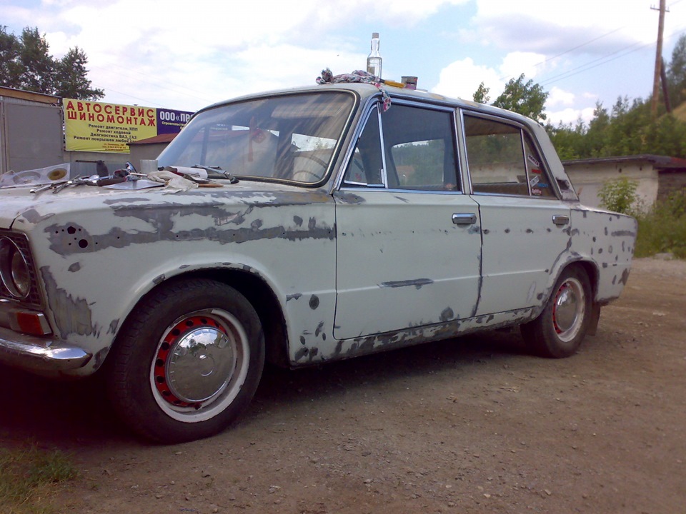 Процесс пошел — Lada 2103, 1,5 л, 1976 года | кузовной ремонт | DRIVE2