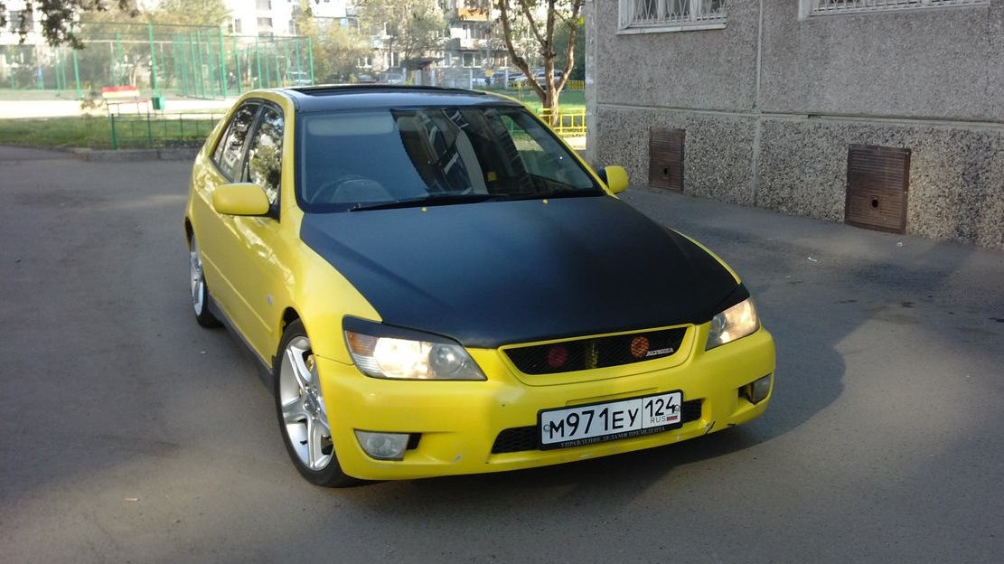 Toyota Altezza 2.0 бензиновый 1998 | Yellow! YE! на DRIVE2