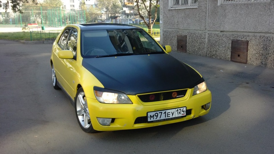 Toyota Altezza 2.0 бензиновый 1998 | Yellow! YE! на DRIVE2