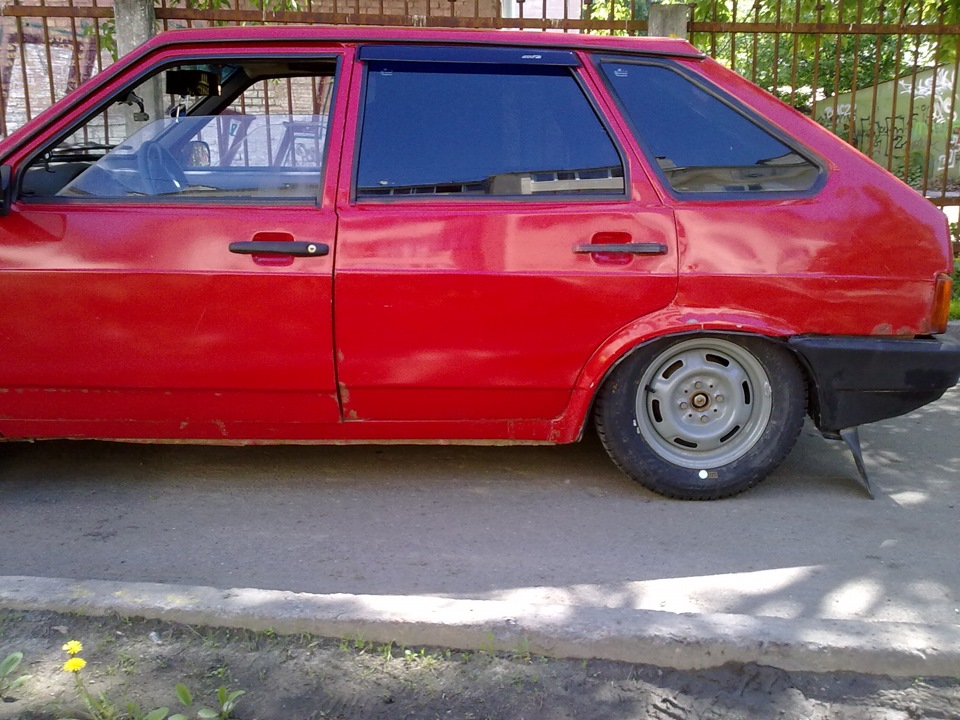 замена подвески (ЗАД) — Lada 2109, 1,3 л, 1993 года | своими руками ...