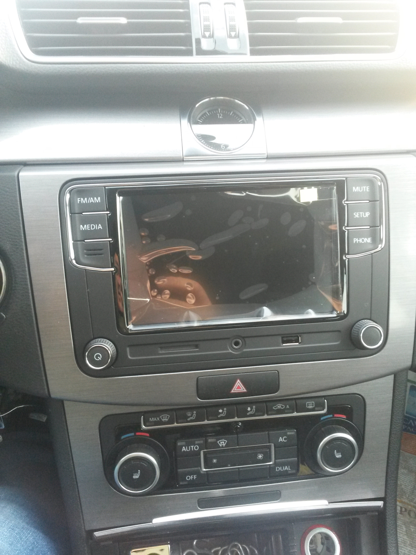 Новая "голова" RCD330PLUS — Volkswagen Passat B7, 1,8 л, 2011 года ...