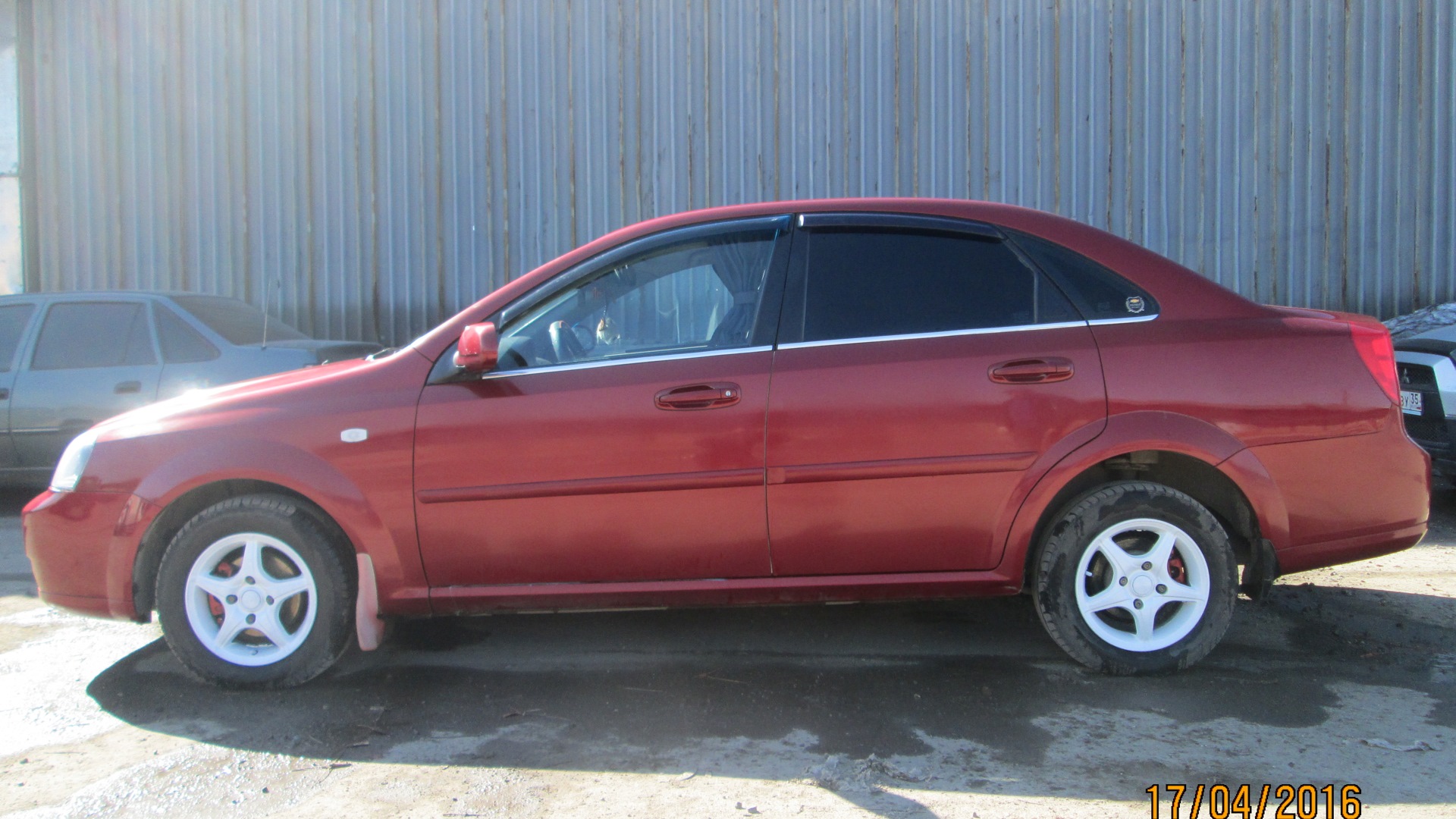 Chevrolet Lacetti Sedan 1.4 бензиновый 2008 | "Wine Red" на DRIVE2