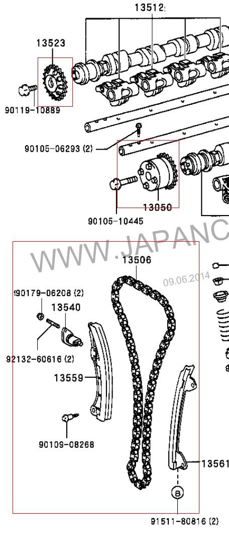 ГРМ, маслонасос — Toyota MR-S, 1,8 л, 2000 года | помощь на дороге | DRIVE2