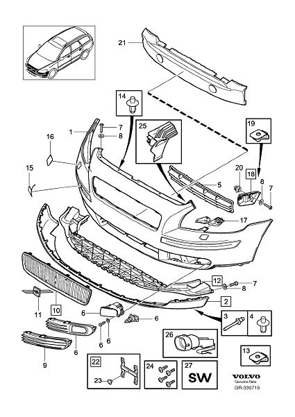 Куплю нижнюю юбку — Volvo S40 (2G), 1,6 л, 2006 года | поломка | DRIVE2